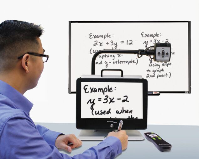 Benefits of using a CCTV vs iPad for Low Vision