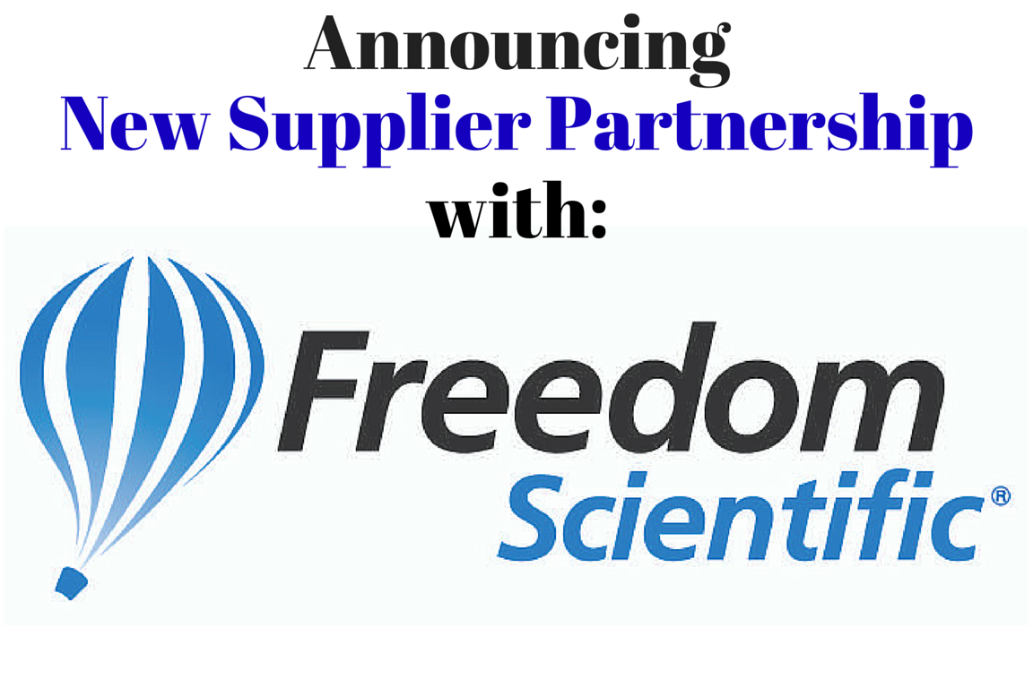 New England Low Vision & Blindness Partners with Freedom Scientific