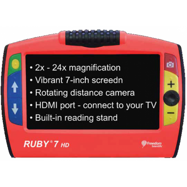 Ruby 7 HD Handheld Video Magnifier