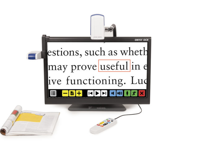 Onyx OCR CCTV 3-In-1 Portable Video Magnifier