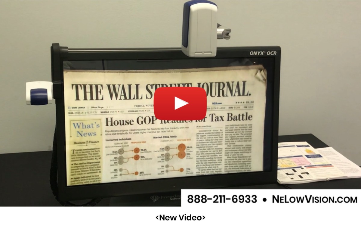 Onyx OCR CCTV 3-In-1 Portable Video Magnifier