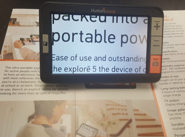 explorē 5 Handheld Magnifier