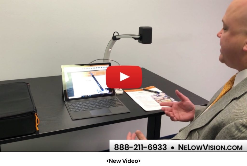 MagniLink S Premium Video Magnifier Full HD - New England Low Vision