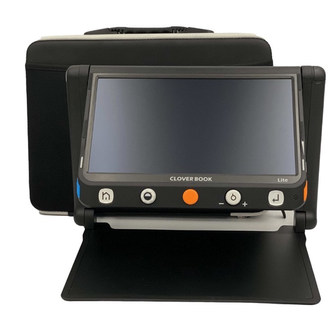 CloverBook Lite Portable and Foldable Electronic Video Magnifier - New ...