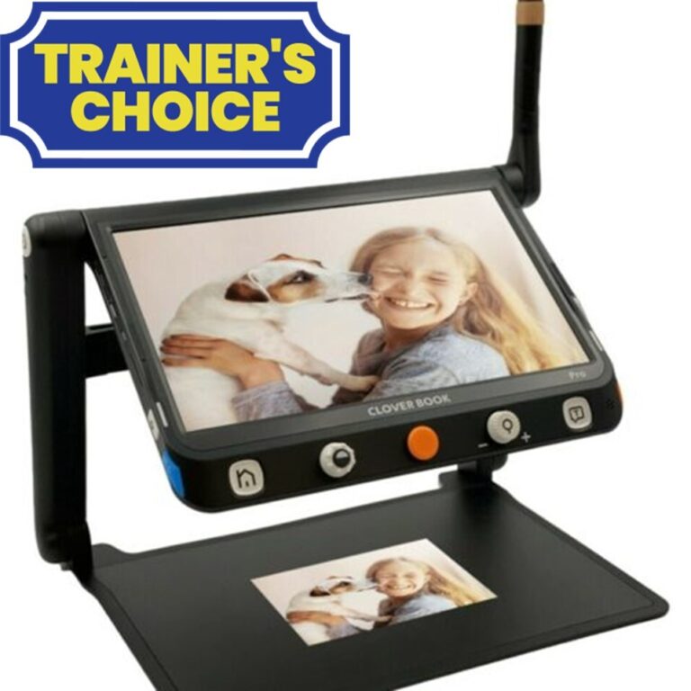 CloverBook Pro XL Portable Magnifier - New England Low Vision