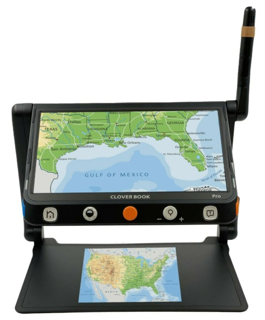 CloverBook Pro Portable Magnifier - New England Low Vision