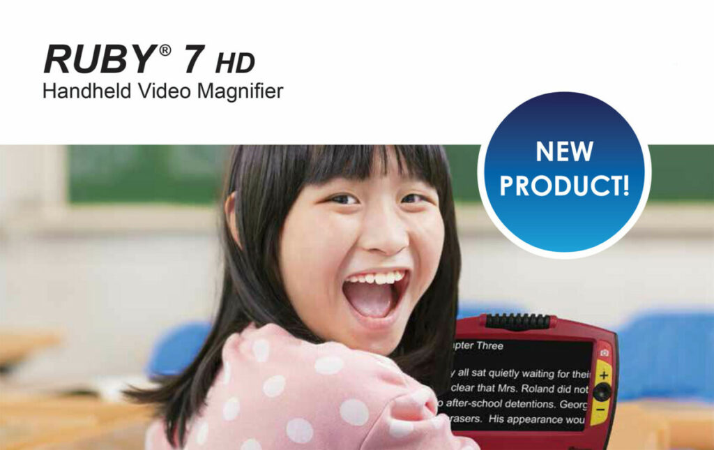 Ruby 7 HD Handheld Video Magnifier