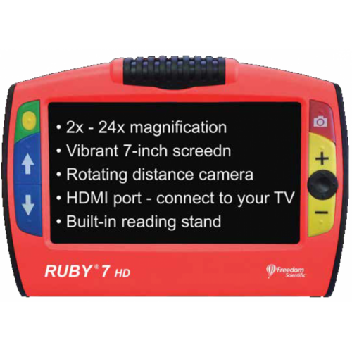 Ruby 7 HD Handheld Video Magnifier