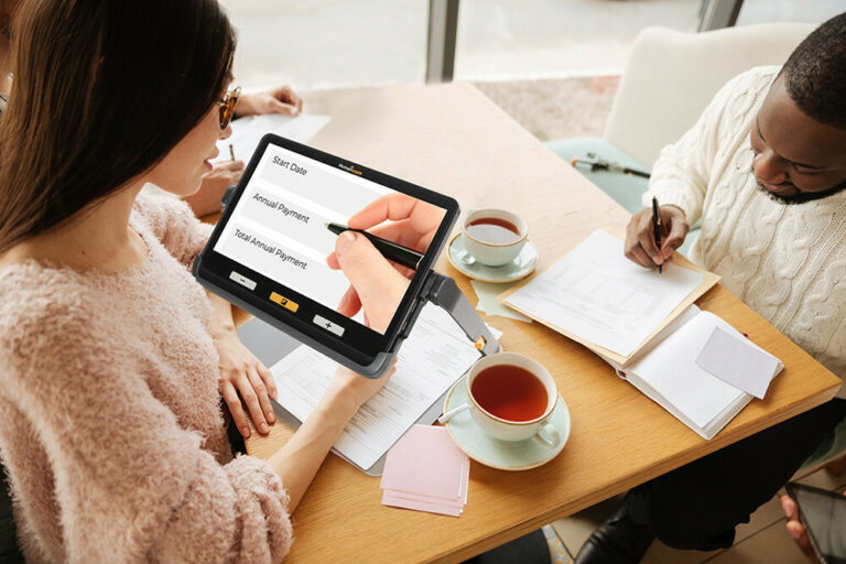 explorē 12 Portable Electronic Video Magnifier With Stand - New England ...