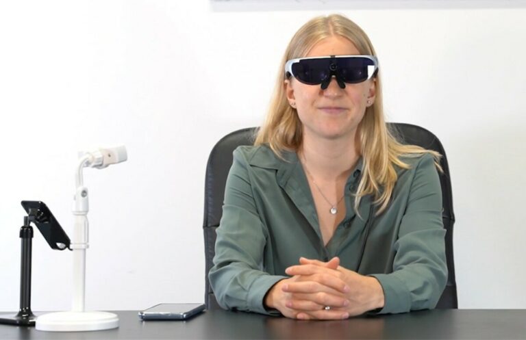 Eyedaptic EYE5 Low Vision Glasses - New England Low Vision