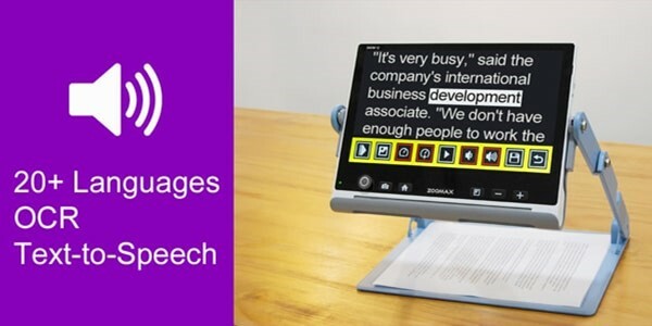 Snow 12 Portable Magnifier - New England Low Vision